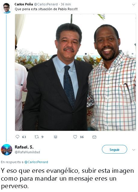 redes destrozan a Carlos Peña por usar a Pablo Ross y Leonel Fernandez ...